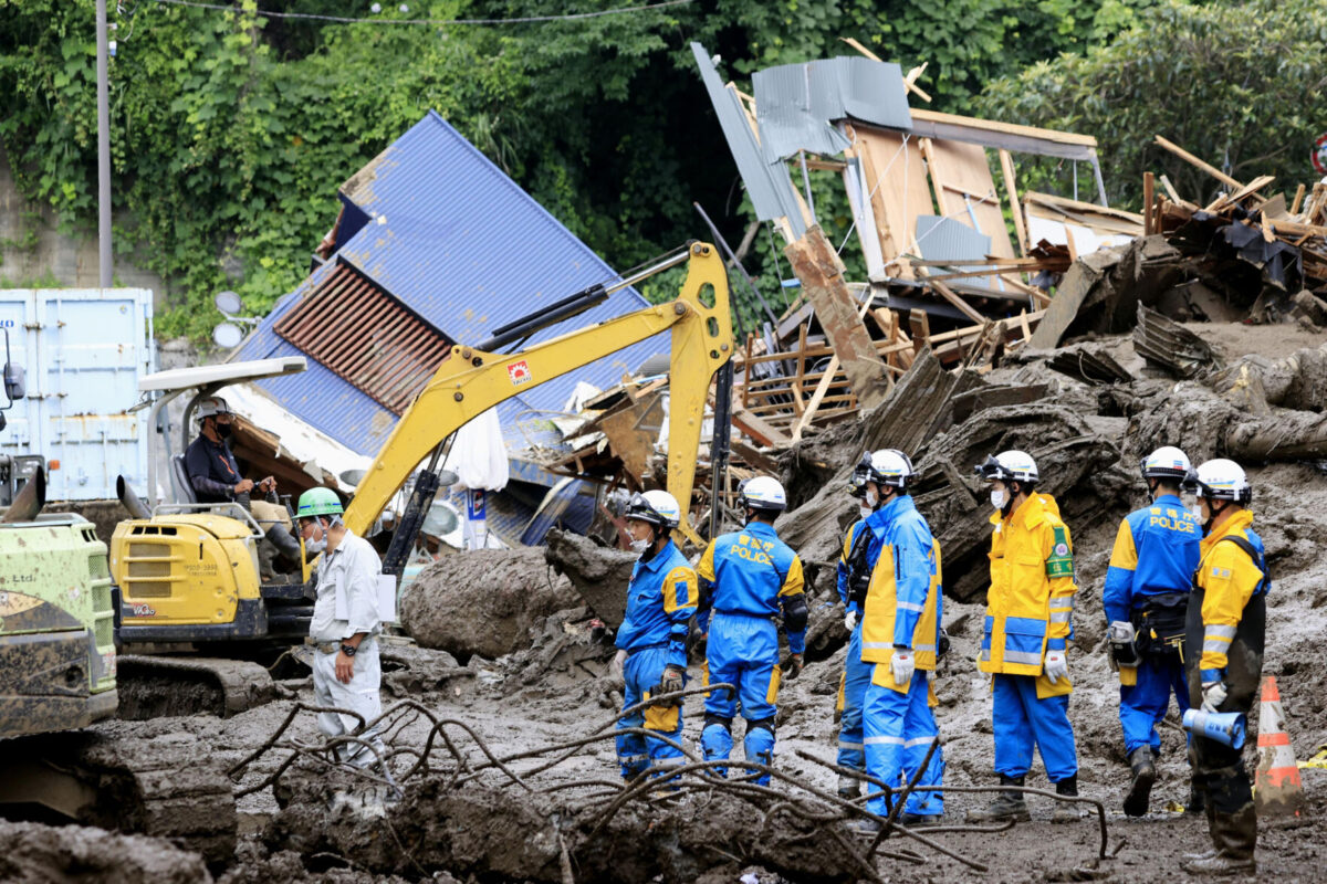 Rescuers search for missing in Japan amid fresh slide risks | News ...